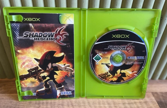 SHADOW THE HEDGEHOG Xbox w/ Manual £39.99 - PicClick UK