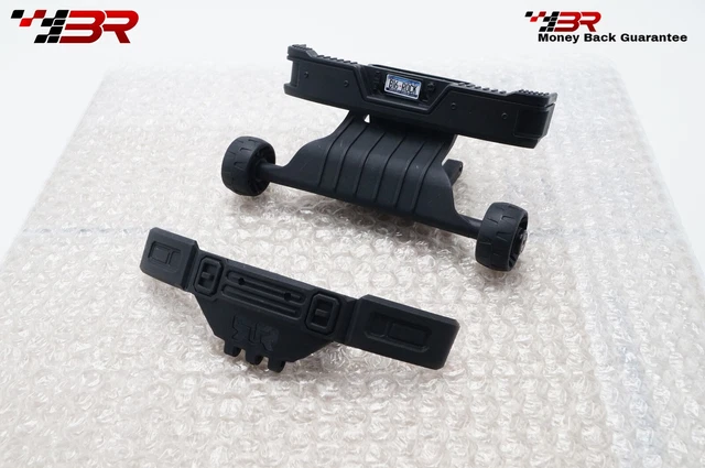 ARRMA BIG ROCK 3s BLX Front and Rear Bumper Set with Wheely Bar/Skids ...