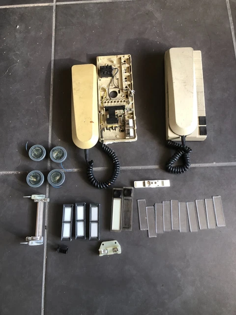 LOT DE PIÉCES ancien interphone Cofrel Terraneo EUR 20,00 - PicClick FR