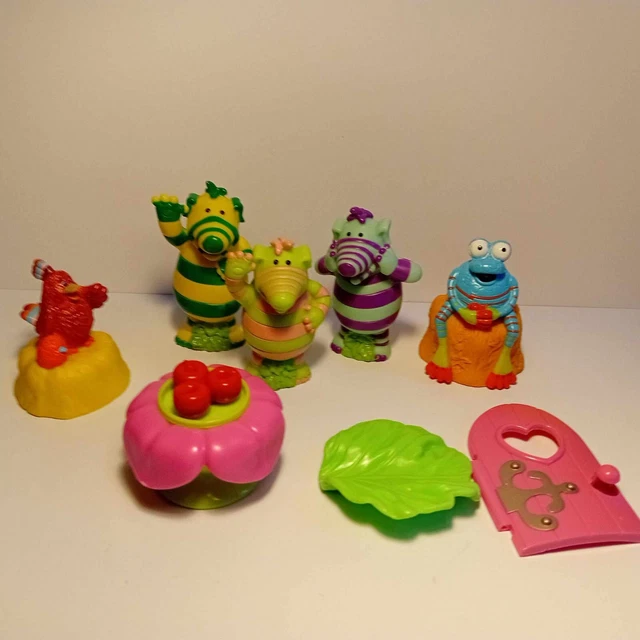 CBEEBIES MATTEL 2002 Toy Fimbles Figures Bundle X 5 Cake Toppers. Rare ...