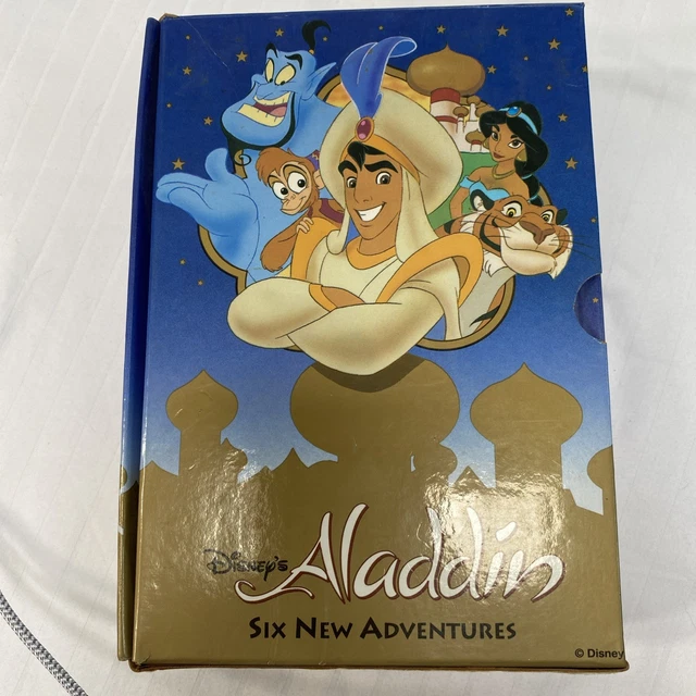 DISNEY’S ALADDIN SIX New Adventures Book Set- Six Books W/box £6.33 ...