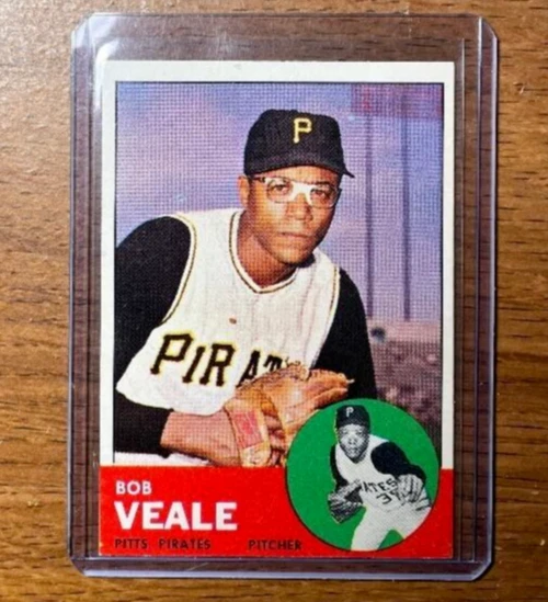 1963 TOPPS BOB Veale Card #87 Pirates de Pittsburgh EUR 6,64 - PicClick FR