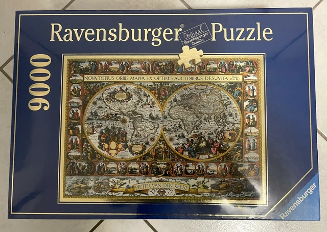 RAVENSBURGER PUZZLE JIGSAW 9000 MAPPA DEL MONDO WORLD MAP 1611178025 ...