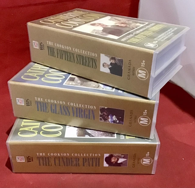 CATHERINE COOKSON VHS Box Set x 3 Retro Vintage Video Cassettes x 6 ...