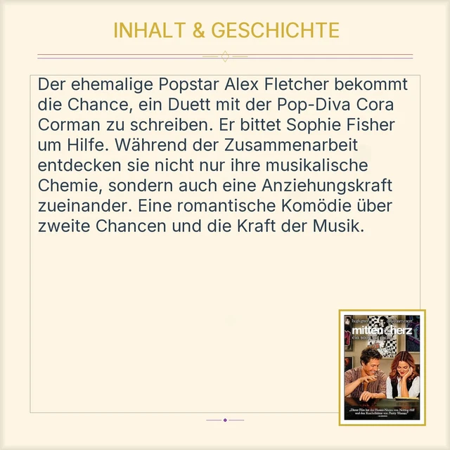 MITTEN INS HERZ DVD Romantische Komödie Hugh Grant Drew Barrymore ...