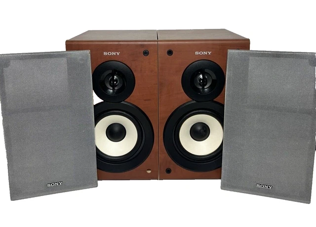 SONY BOOKSHELF SPEAKERS SS-CSPZ50 6 Ohm 50W HI-FI Home Cinema £40.00 ...