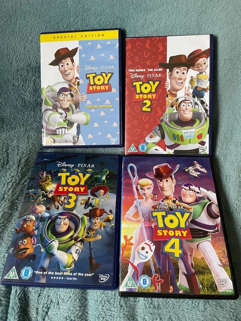 DISNEY PIXAR TOY Story DVD Bundle x 4. Films 1-4 £5.91 - PicClick UK