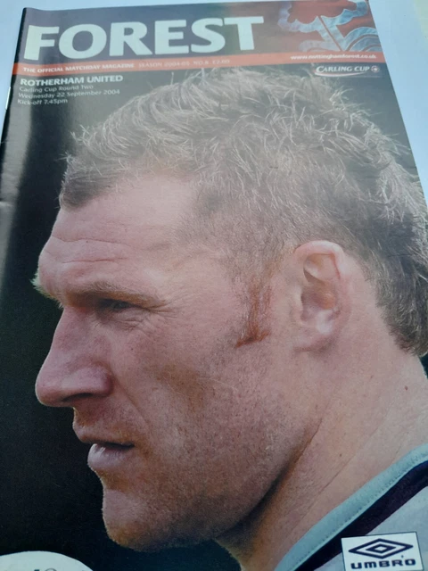 BOX OF NOTTINGHAM forest home programmes for sale 1998/1999 £20.00 ...