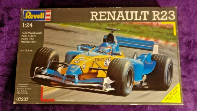 REVELL 1:24 RENAULT R23 2003 F1 Racing Car Model Kit #07237 *Slightly ...