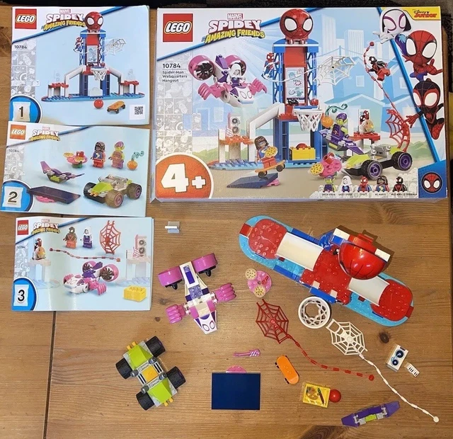 LEGO MARVEL SPIDEY Amazing Friends Spider-Man Webquarters Hangout ...