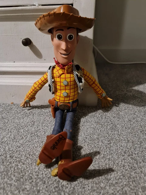 DISNEY STORE INTERACTIVE talking toy story 4 woody Action figure toy £18.00 - PicClick UK