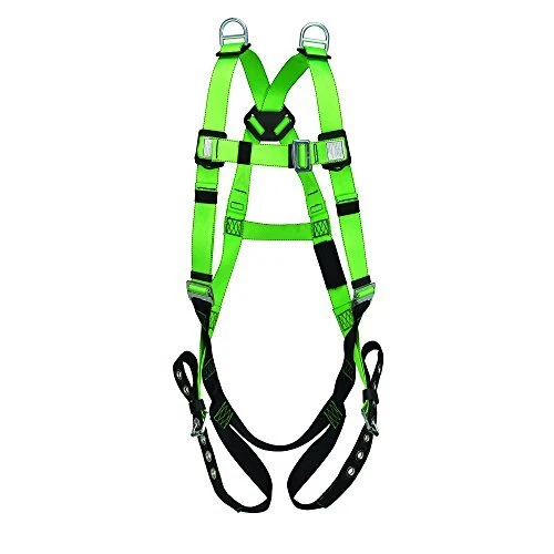 FALL PROTECTION FULL Body Safety Harness, 5-Point Adjustment with Fall ...