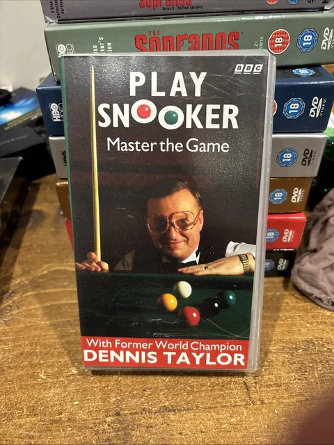 PLAY SNOOKER MASTER The Game Dennis Taylor BBC VHS Pal Video Tape Free ...