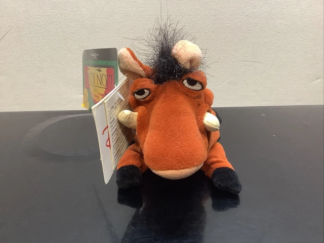 DISNEY STORE THE Lion King Plush Pumba Soft Toy Teddy Collectable 6 ...