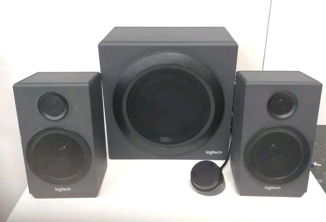 LOGITECH Z-333/S-00154 2.1 Powered Multimedia Speakers With Sub-Woofer ...