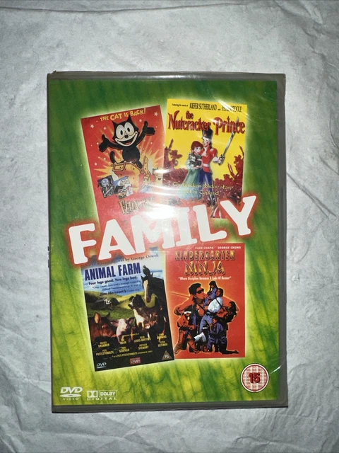 FAMILY: FELIX THE Cat/The Nutcracker Prince/Animal Farm (2003) DVD *NEW ...