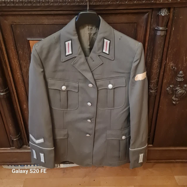DDR NVA UNIFORM Volkspolizei KVP Rot Jacke Hose Original EUR 30,00 ...