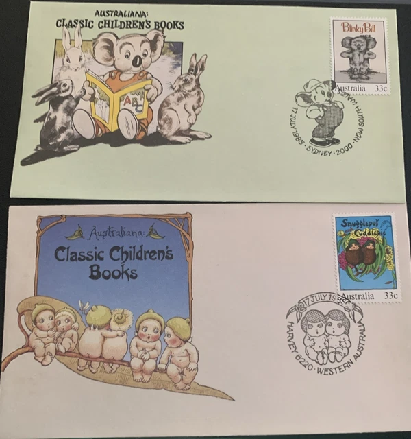 AUSTRALIAN FDC 1985 Australiana Classic Children’s Books Full Set Sealed $4.99 - PicClick AU