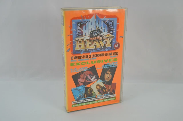 RARE HARD 'N' Heavy Volume 7 - 1990 VHS Cassette Video Tape - VGC £10. ...