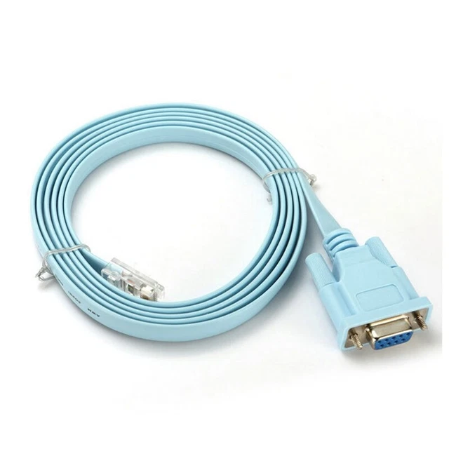CAVO CONSOLE USB RJ45 Cat5 Ethernet a RS232 DB9 porta seriale Bu K8T3 ...