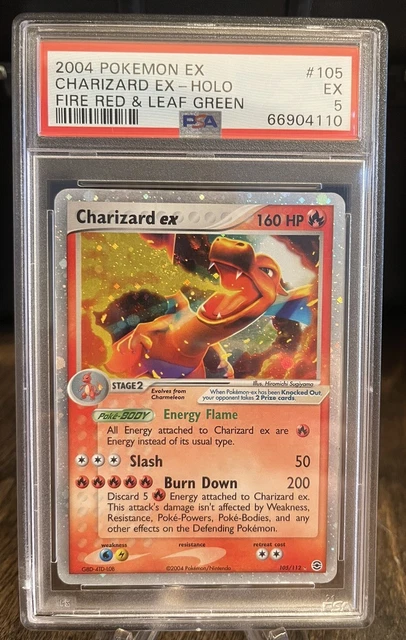 2004 POKEMON EX Feu Rouge Feu Vert Charizard Ex 105/112 EUR 523,97 ...