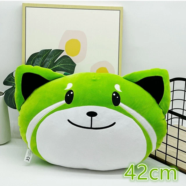 THE WEEKND KISS Land Plush Toys Soft Stuffed kawaii Green Fox Big ...