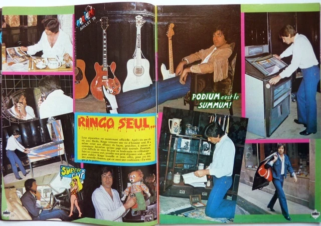 *RINGO = Coupure de presse 2 PAGES 1979 / CLIPPING EUR 6,00 - PicClick FR