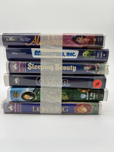 CLASSIC DISNEY Clamshell VHS Lot Including Aladdin & many more! £22.46 ...