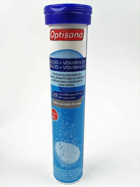 20 OPTISANA CALCIUM + Vitamin D Effervescent Tablets - Action !!! EUR 4 ...