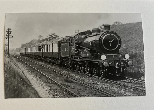 LNER RAILWAY LOCOMOTIVE Photograph - 8552 B12 East Anglian Pullman ...