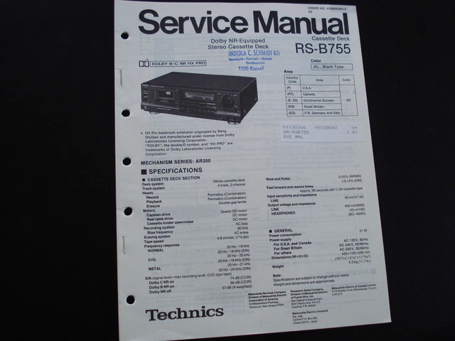 SCHEMA MANUALE DI assistenza originale Technics SL-P333 EUR 12,50 - PicClick IT