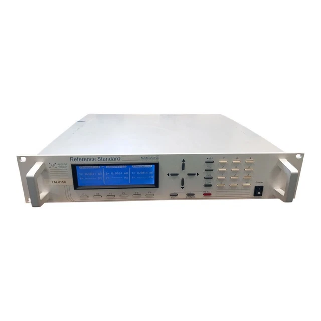 APPLIED PRECISION REFERENCE Standard 2310E Three-Phase Electrical ...