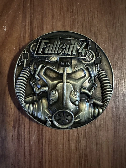 FALLOUT 4 3D Medal Challenge Coin Limited Edition Military Exclusive ...