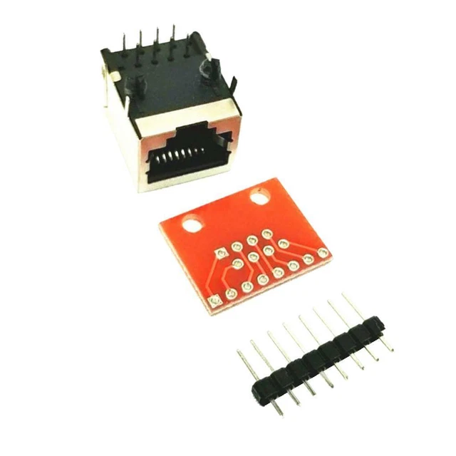 8P PIN CONNECTOR Board and Breakout Board Kit Check Ethernet £3.64 ...