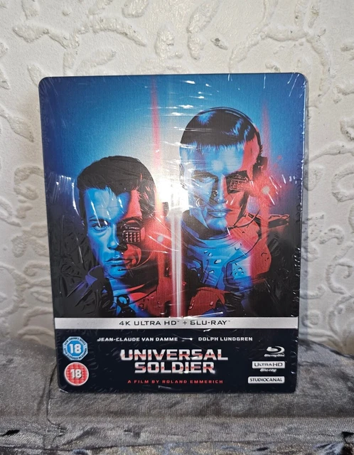 UNIVERSAL SOLDIER 4K ULTRA HD BLU RAY STEELBOOK NEW and SEALED (Van Damme) EUR 85,28 - PicClick IT
