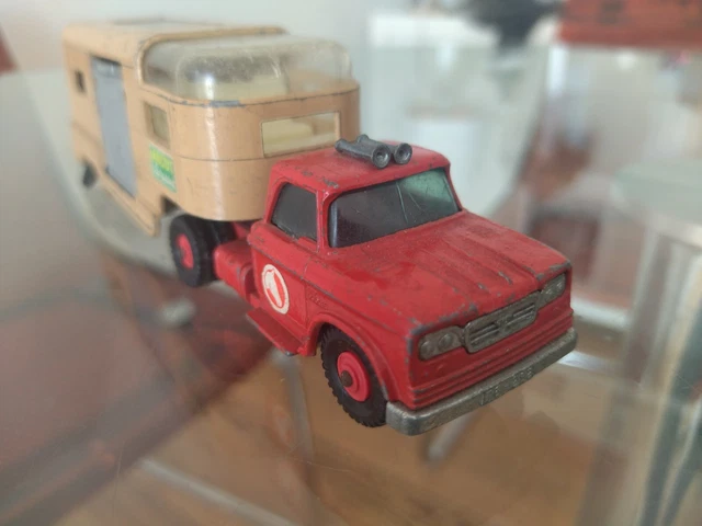 MATCHBOX VINTAGE DODGE articulated horse van k18 EUR 11,00 - PicClick FR