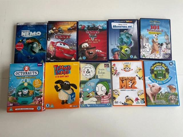 KIDS DVDS BUNDLE - 12 DVDs - Disney/Pixar/Timmy Time EUR 11,85 ...