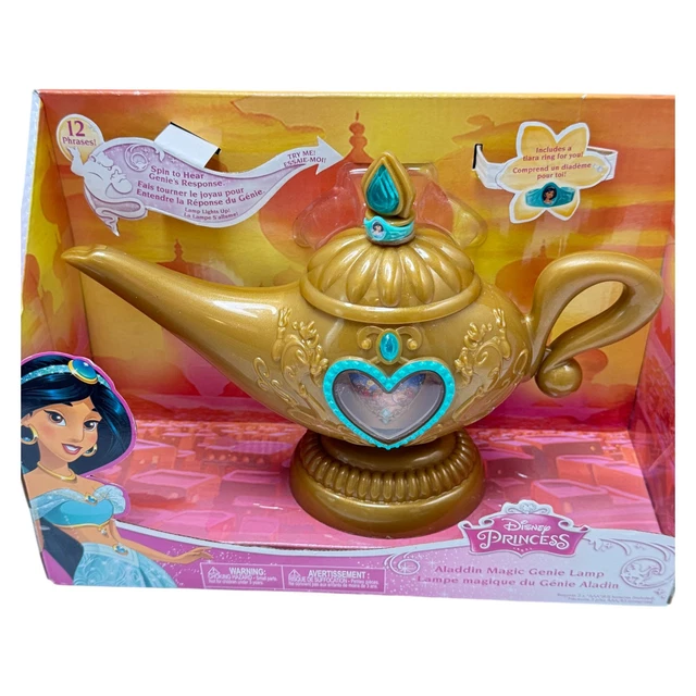 JAKKS PACIFIC ALLADIN Magic Genie Lamp Toy Jasmine 2015 New in box $50. ...