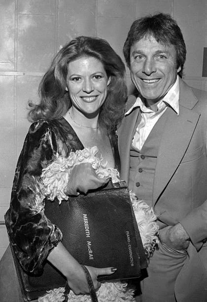 MEREDITH MACRAE AND Greg Mullavey Circa 1980's Celebrity Historic Old ...