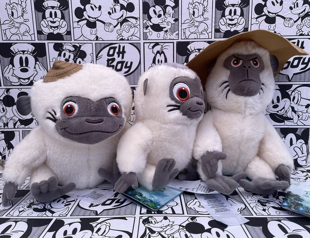 DISNEY STORE - Raya And The Last Dragon - Dyan Pan Uka Monkey - Plush ...