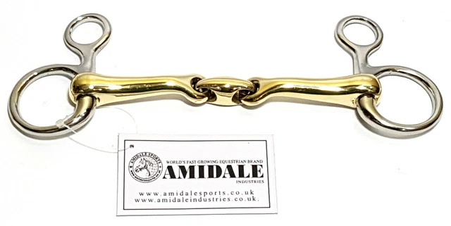 AMIDALE BRIDON BAILLON Bit Verbindend Angle W Pastille Neuf avec ...