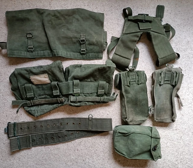 MK1 58 PATTERN Webbing Set 1958 First Pattern Webbing £139.00 - PicClick UK