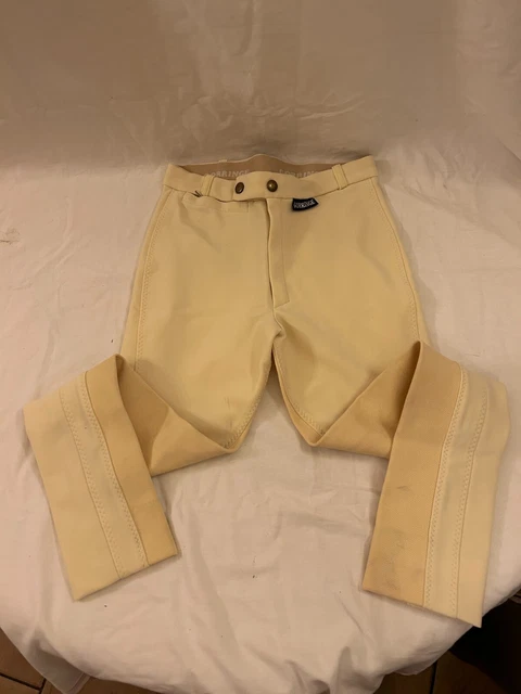 GORRINGE 400 PRO-SEAT Childs Jodhpurs, Hardwearing, 26" Canary Yellow £ ...