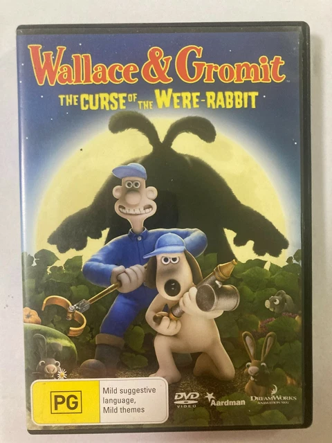 WALLACE & GROMIT - The Curse of the Were Rabbit - DVD $5.50 - PicClick AU
