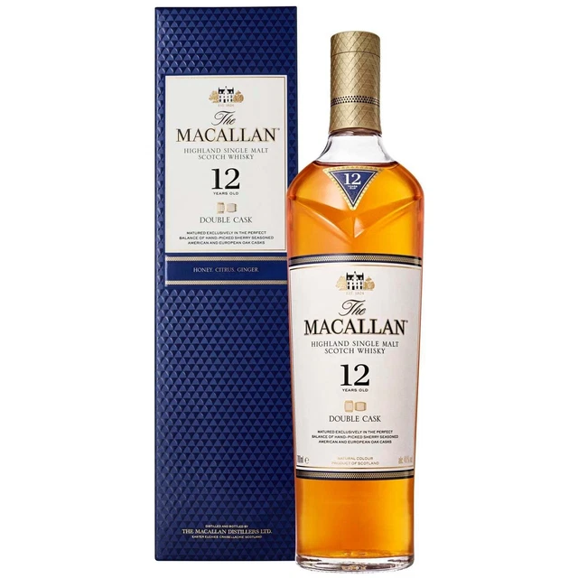 THE MACALLAN 12 Year OId Double Cask Single Malt Whisky 700ml $142.00 ...