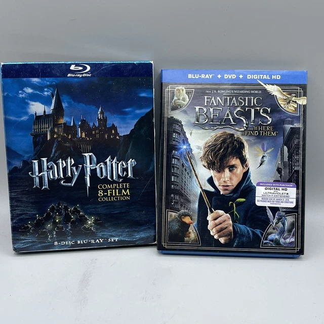 HARRY POTTER : Complete 8-Film The Movie Collection & Fantastic Beast ...