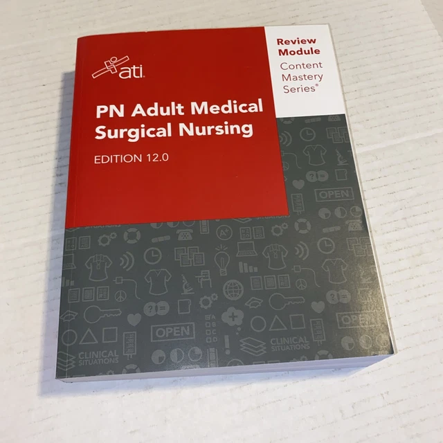 ATI PN ADULT Medical Surgical Nursing Edition 12.0 £8.71 - PicClick UK