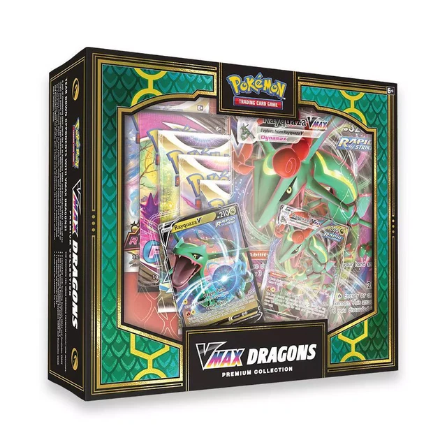 POKEMON VMAX DRAGONS Premium Collection Box $179.99 - PicClick CA