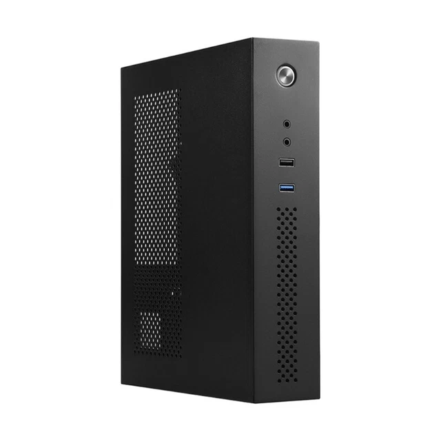 A11 SMALL ITX PC Chassis Space Saving 3L HTPC Case Support 2x2.5" Hard ...