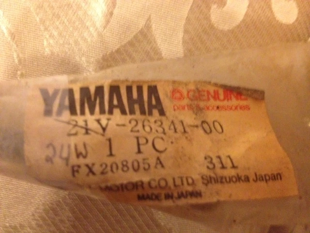 NOS OEM YAMAHA Frein Câble YTM200 Tri-Moto 83 84 85 Tri K L N 21V-26341 ...